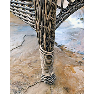 Tortuga Outdoor Rio Vista 6 Piece Sofa Patio Furniture Set, Brown and Beige