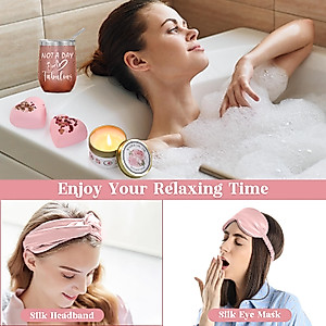 Women Gifts Get Well Soon Gift Basket-Mothers Day Gifts-Unique Birthday Gifts for Women-Self Care Package for Women-Relaxing Spa Gift Inspirational Thinking of You Gifts for Mom Wife Girlfriend Friend