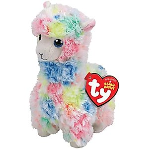 Ty Beanie Babies LOLA - Multicolor Llama reg