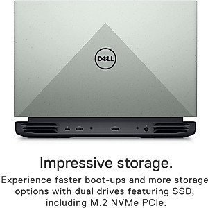 Dell G15 15.6" 120Hz 1920x1080 Gaming Laptop (2023 Newest) | Intel 14-Core i7-12700H | NVIDIA RTX 3060 | Backlit Key | WiFi6 | Thunderbolt 4 | HDMI2.1 | 16GB DDR5 1TB SSD | Spector Green | Win10 Home