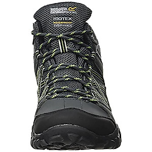 Regatta Men's Low Rise Hiking Boots, Brown Briar Lime Punch 824, 9