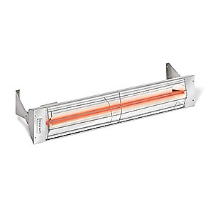 Infratech W-2024 SS Stainless Steel 39” Single Element Fixture 2000 Watt, 240 Volt, Stainless Steel