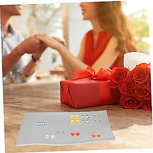 Cabilock 2pcs 198 Jewelry Sponge Pad Jewelry Tray Jewelry Displays Trinket Showcase Pads Dangles Drawer Insert Rings Storage Tray Foam Earring Mat Make up Sponge Mosaic Organizer Travel