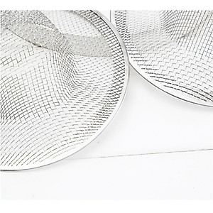 10 pcs Heavy Duty Stainless Steel Slop Basket Filter Trap, 2.08" Mesh Metal Sink Strainer,Perfect for Kitchen Sink/Bathroom Bathtub Wash Basin Floor Drain Balcony Drain Hole