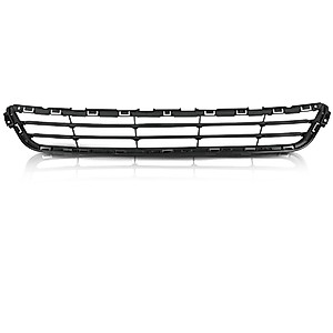 CHEDA Front Radiator Lower Grille, Compatible With 2013-2016 Ford Fusion/Mondeo, Bumper Black Grille Assembly