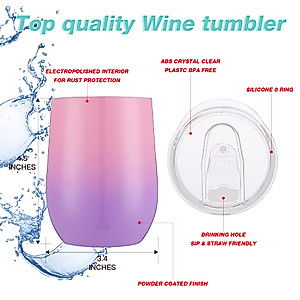 AYANA DREAMS Funny Wine Coffee Tumbler - Fun Birthday Christmas Gifts For Women Mom Aunt Female Best Friend Sister Her Wife Daughter Co-worker Stainless Steel (Mint/Teal)12 Oz.