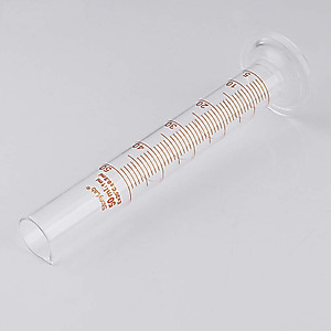 StonyLab 4-Pack Borosilicate Glass 50ml Heavy Wall Graduated Cylinder Measuring Cylinder, 50ml