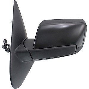 Kool Vue Driver Side Power Heated Mirror for Ford Expedition Lincoln Navigator 2012-2014 Power Fold With Signal Light, Memory & Puddle Lamp Paintable