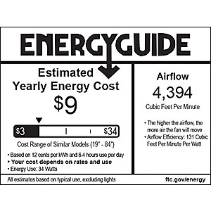 MINKA-AIRE F753L-CL Java 54 Inch Outdoor Ceiling Fan with Integrated LED Light in Coal Finish