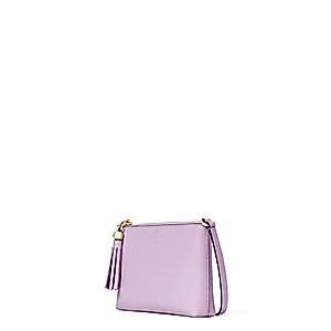 Kate Spade Amy Leather Crossbody Bag (Lavender)