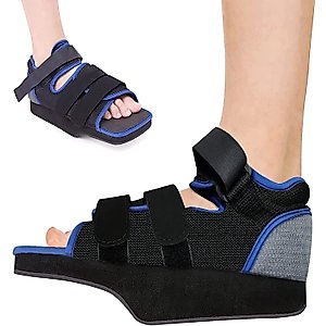 GHORTHOUD Post op Shoe for Broken Toe Lightweight Shoes Medical Orthopedic Foot Brace Off-loading Healing shoe for Foot Surgery (Medium)