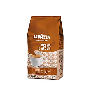 Lavazza Crema E Aroma Coffee Beans, Pack of 6, 6 x 1000g