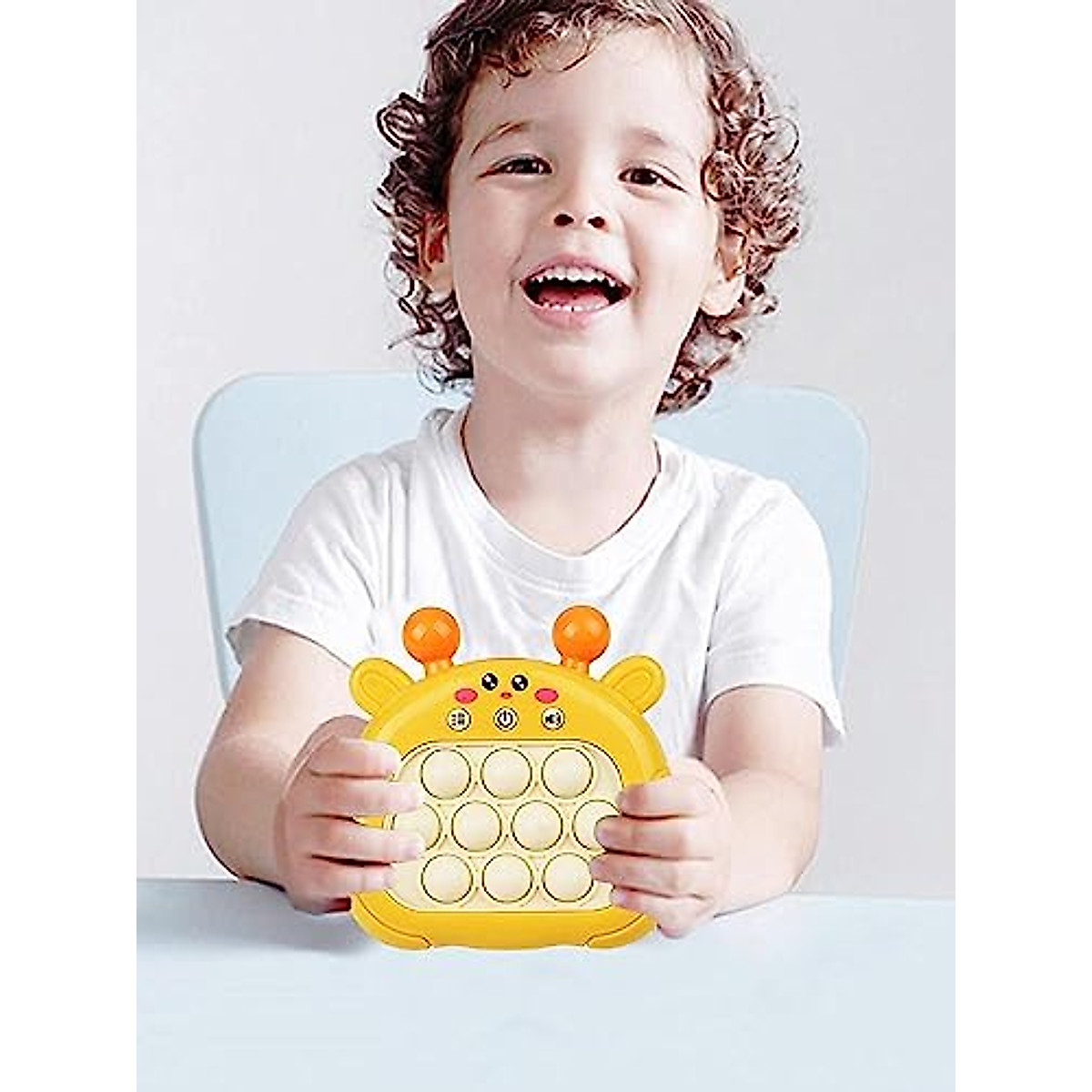 Shakven Push Bubble Sensory Pop Fidget Toy | Premium Quick Push Bubble Handheld Game Console,Decom Pression Sensory Toy Fidgets Handheld Games Consoles for Kids & Adults