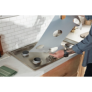 StoveGuard USA-Made, Custom Designed & Precision Cut Stove Cover for Gas Stove Top, 6-Burner Lite GE Gas Range Stove Top Cover, Model# C2S950P2M1S1