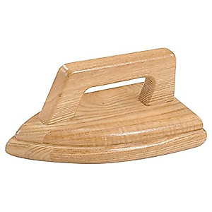 Kaplan Early Learning 22" H Wooden Ironing Board with Wooden Iron for Dramatic Play