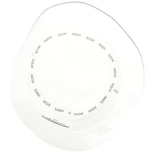 Lacoste Mens Solid Little Croc Pique Bucket Hat, White, Small-Medium