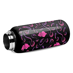 Simple Modern Disney Villains Water Bottle with Straw Lid Insulated Stainless Steel Metal Thermos | Gifts Reusable Leak Proof Flask for Gym Sports | Summit Collection | 32oz The Little Mermaid Ursula