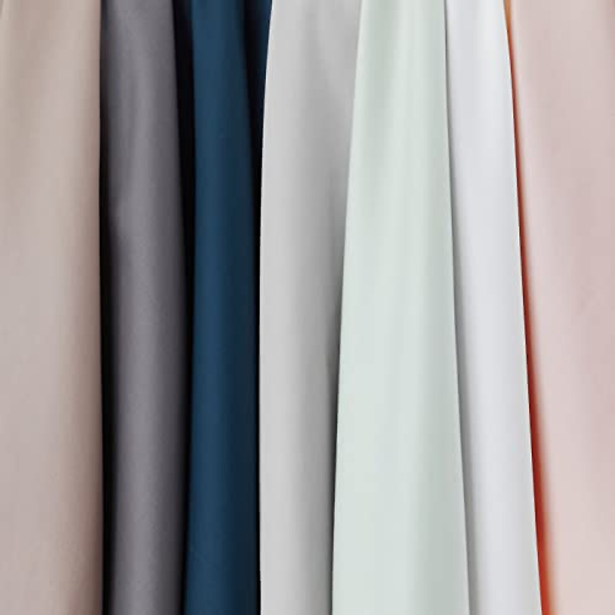 Amazon Aware 100% Organic Cotton 300 Thread Count Pillowcase Set, Light Gray, Standard, 2 Pack, 32" x 20"