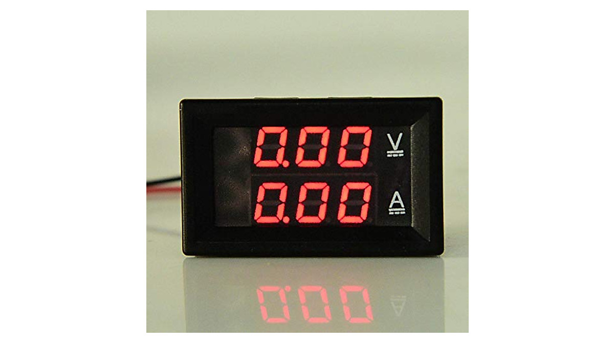 Digital Voltmeter Ammeter 3 Digit LED Gauge