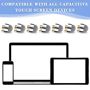 Konohan 24 Pieces 0.30 Inch (Dia) Stylus Replacement Fiber Tip Compatible with MEKO and Bargains Dept 0.3-inch Tip Series Stylus