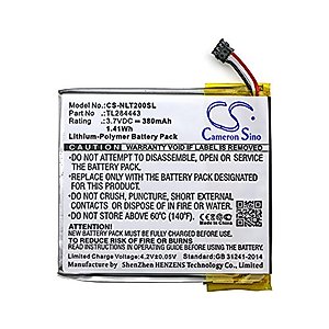 Replacement Battery for NEST A0013 Learning Thermostat 2nd Generation Learning Thermostat 3rd Gen Learning Thermostat 3rd Generation T3007ES T3008US Part NO TL284443
