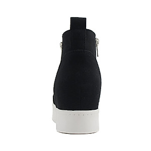 Soda Womens Taylor Nubuck Hight Top Slip On Fashion Sneakers