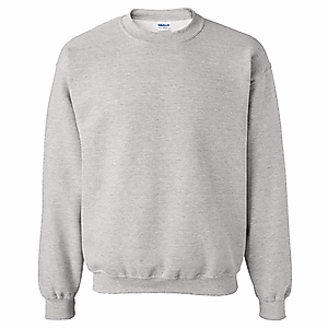 Gildan Men's Heavy Blend Crewneck Sweatshirt - Small - Ash