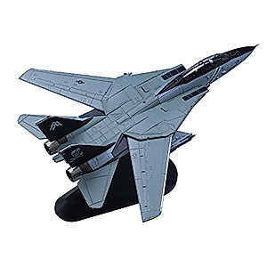 Udnorbay 1/100 US Navy F-14B Tomcat VF-103 Fighter Jolly Rogers Airplane Model Military Aircraft Diecast Models