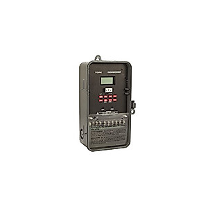 NSI DZM200BP Series DZM Momentary Output 365/7 Day Advanced Lighting Control Time Switch, 120/208-240/277 VAC Timer Supply, 2 Channels, SPDT Momentary Dry Contact