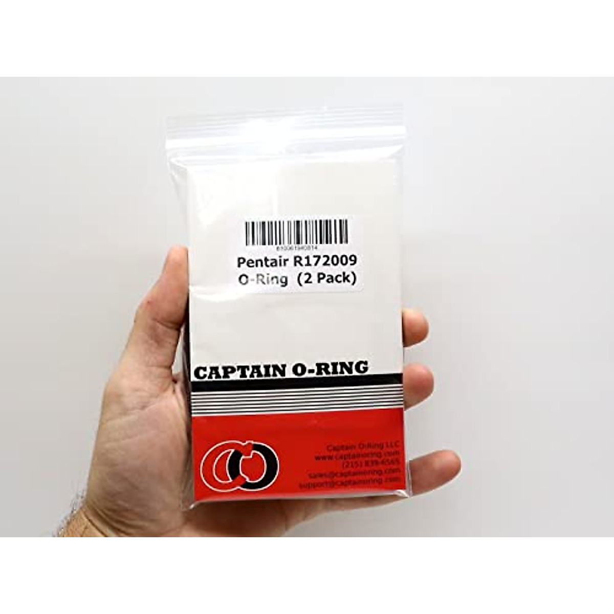Captain O-Ring – Replacement R172009 O-Rings for Pentair Rainbow Chlorinator 300 & 320 Lid, Chlorine Resistant (2 Pack)