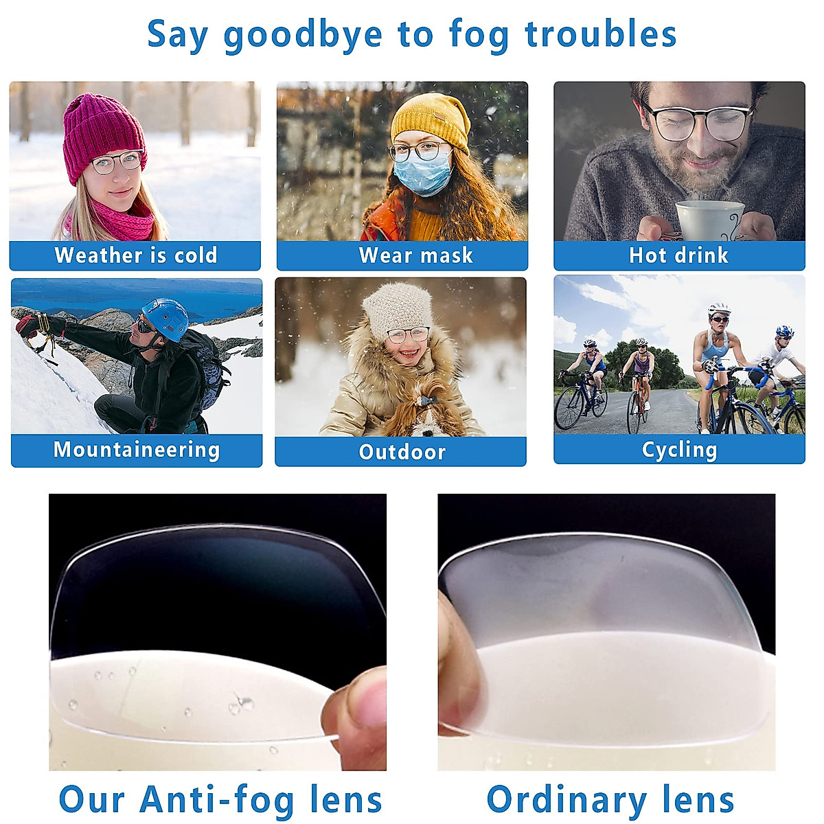 SQIMZAR 3 PCS Safety Glasses Goggles For Women Nurses Protective Eyewear,Anti Fog Safety Goggles