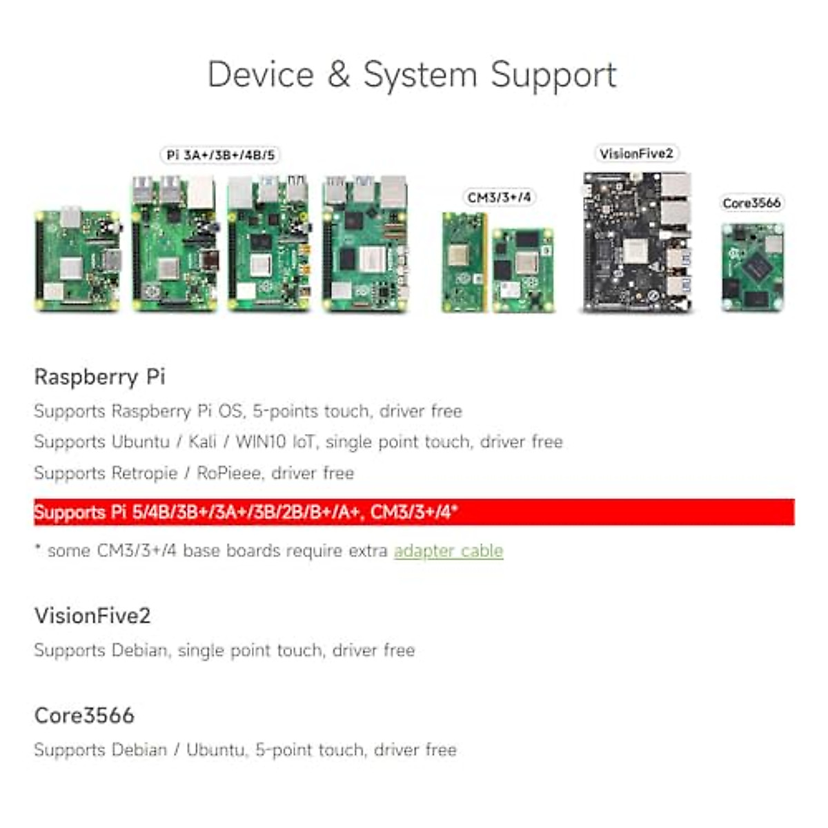 waveshare 8inch Capacitive Touch Display Compatible with Raspberry Pi 5/4B/3B+/3A+/3B/2B/B+/A+/CM3/3+/4 800×480 Resolution with 5MP Front Camera DSI Interface