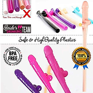 Bachelorette Party Straws Naughty