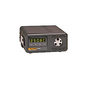 Fluke Calibration 9100S-A-156 HDRC Handheld Dry-Well Hi-Temperature Calibrator, Block A, 35 to 375°C Temperature Range, 115V