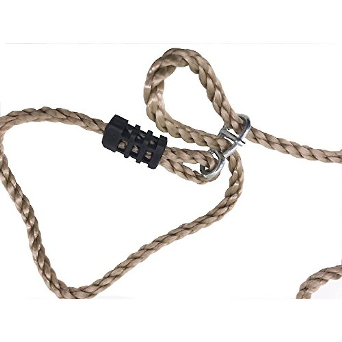 KINSPORY Length Adjustable Nylon Rope & Hanging Tree Straps (300 Lbs Limited) for Outdoor Swings/Hammock/Playground Set Accessories - 60''