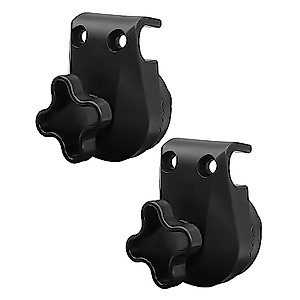 2 Pcs Garden Swing Plastic Fittings, Swing Frame Plastic Fitting to Attach Canopy Frame to Swing Frame, Match Diameter 20-23mm Swing Chair Frame Interface