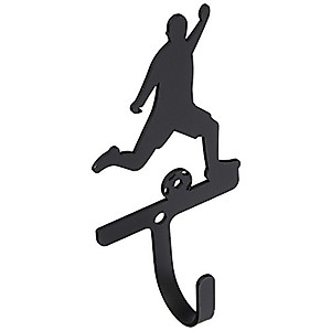 5 Inch Soccer Player Wall Hook Small