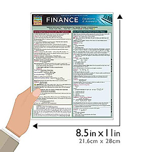 Finance Equations & Answers (Quick Study Academic)