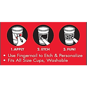 Etch-it Cup Tags (2-Pack 30 Tags)