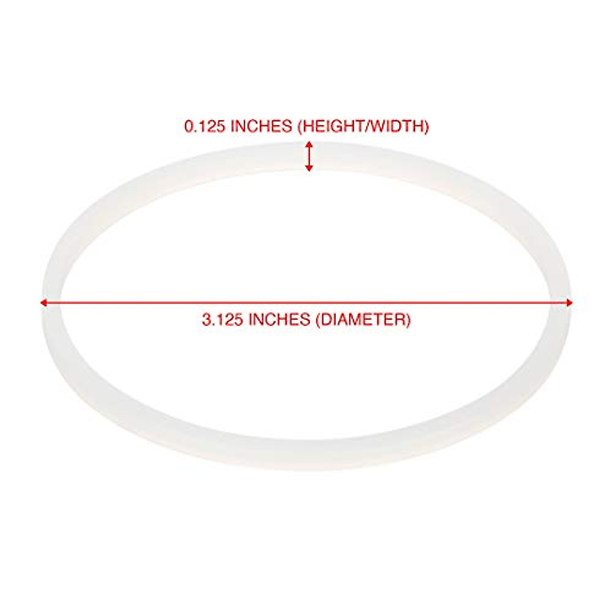 4 Pack Gaskets Replacement Part Compatible with Magic Bullet MB-1001 Blenders