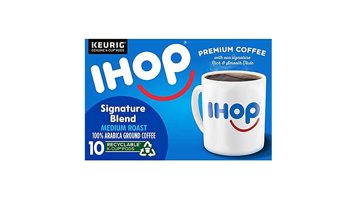 IHOP Medium Roast K-Cup Coffee Pods - Rich & Smooth Flavor