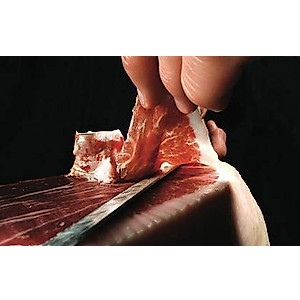 HAM STAND KIT Spain - Jamon Holder for Spanish iberico ham and Italian Prosciutto - INCLUDED: knife base stand and cover - Beautiful kitchen stand for serrano ham (Wood Style)