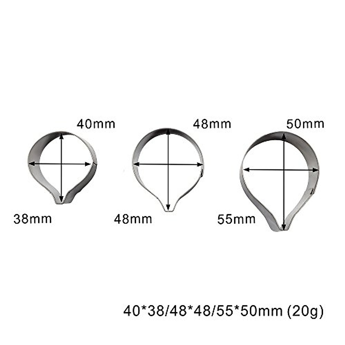 AK ART KITCHENWARE Eustoma Lisianthus Petal Veiner Stainless Steel Cutters Gum Paste Flower Molds Veining Mold for Wedding Cake Decorating Supplies A332&VM175