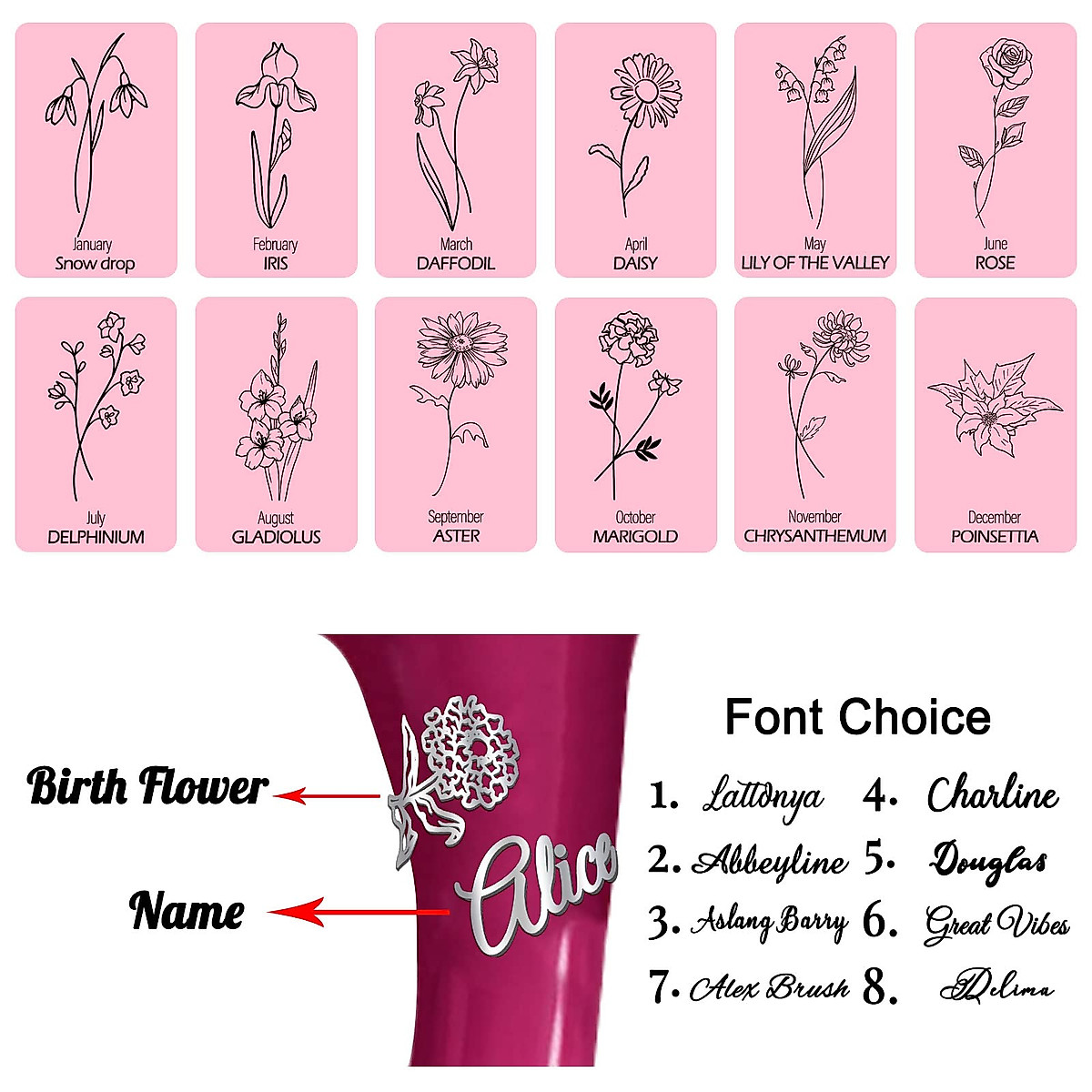 Stethoscope Name Tag Personalized Custom Stethoscope Engraved Name Charm with ID Tag, Nurses Week Gift for Nurse Doctor Medical Vet(Style7)