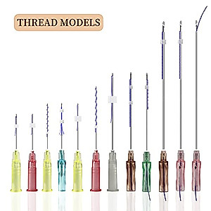 GRITRIVAL Pdo Threads, For Face Thread Lift, Korean Protein Thread Lifting (20Pcs-30G*25MM)