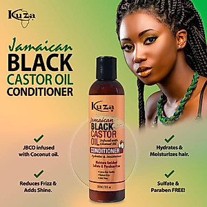Jamaican Black Castor Oil with COCONUT Oil Conditioner 8oz.