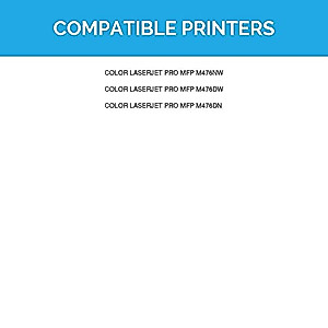 LD Products Compatible Toner Cartridge Replacements for HP 312A (Cyan, Magenta, Yellow, 3-Pack)