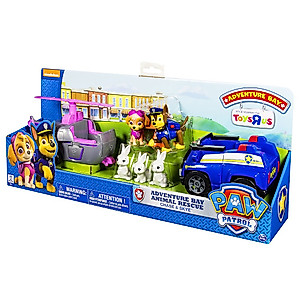 Paw Patrol Adventure Bay Rescue Animal Rescue Set, Chase & Skye