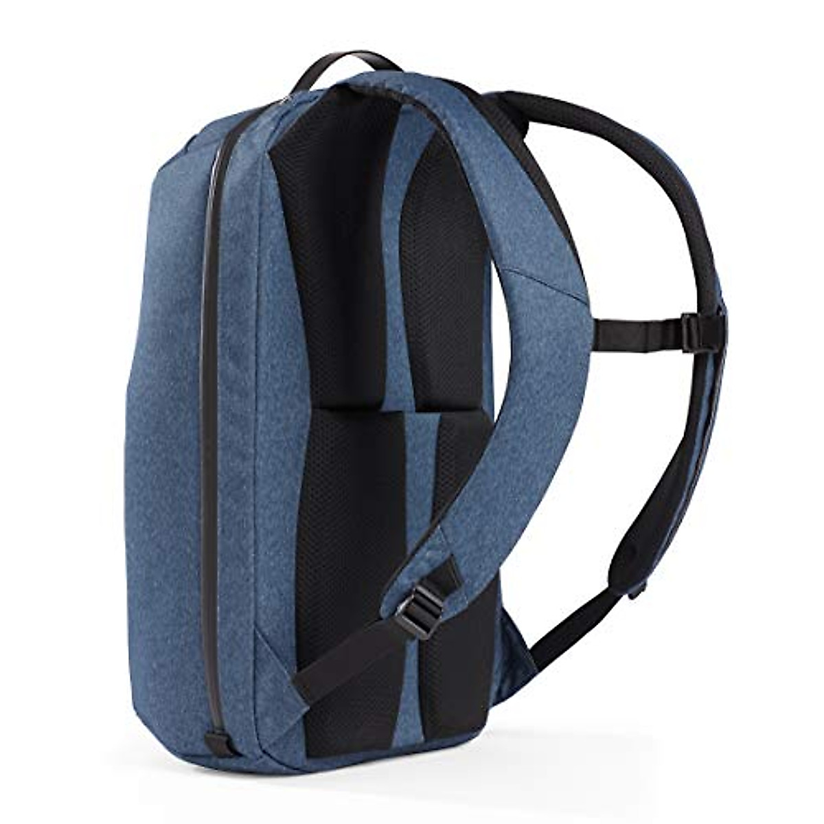 STM Myth 18L Laptop Backpack - Durable, Stylish, and Laptop Backpack with Pockets - Fits 15-Inch Laptop and 16-Inch MacBook Pro with Laptop Protection - Slate Blue (stm-117-186P-02),Black