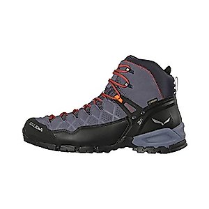 Salewa Men's MS ALP Trainer MID GTX Trekking & Hiking Boots, Ombre Blue Fluo Orange, 10